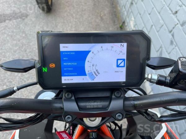 KTM Duke 2019 Kuldīga, ar dzinēja tilpumu 0.39 L un nobraukumu 0 tūkst. km par 3499 €, foto 5 vietnē AUTOMOTO.COM.LV