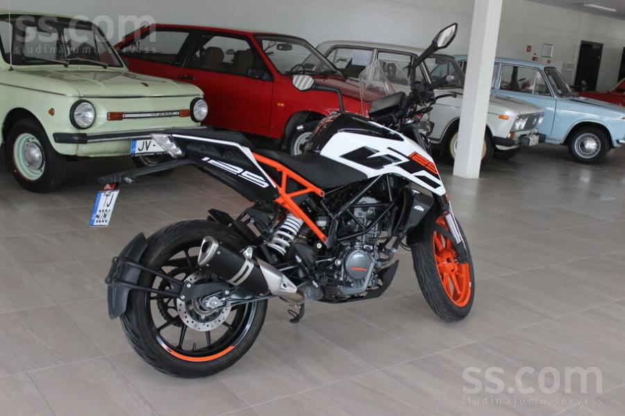 KTM Duke 2020 Dobele, ar dzinēja tilpumu 0.13 L un nobraukumu 0 tūkst. km par 2950 €, foto 3 vietnē AUTOMOTO.COM.LV
