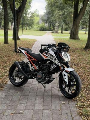 KTM Duke 2020 in Vilkaviskis, with an engine capacity of 0.13 L and mileage of 19 thousand km for 2399 €, photo  on AUTOMOTO.COM.LV