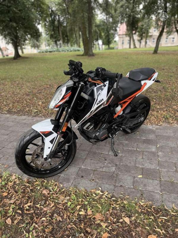 KTM Duke 2020 in Vilkaviskis, with an engine capacity of 0.13 L and mileage of 19 thousand km for 2399 €, photo 5 on AUTOMOTO.COM.LV