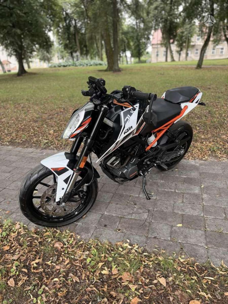 KTM Duke 2020 in Vilkaviskis, with an engine capacity of 0.13 L and mileage of 19 thousand km for 2399 €, photo 6 on AUTOMOTO.COM.LV