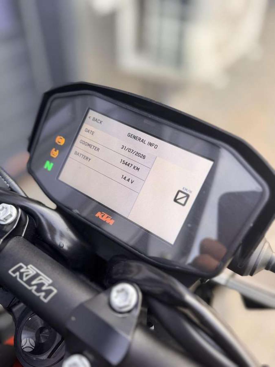 KTM Duke 2020 Kauņa, ar dzinēja tilpumu 0.89 L un nobraukumu 16 tūkst. km par 5890 €, foto 9 vietnē AUTOMOTO.COM.LV