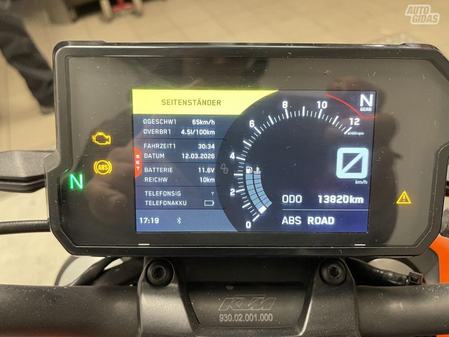 KTM Duke 2020 Telšiai, ar dzinēja tilpumu 0.00 L un nobraukumu 14 tūkst. km par 2900 €, foto 11 vietnē AUTOMOTO.COM.LV