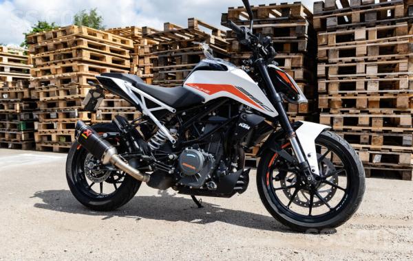 KTM Duke 2021 Jelgava, ar dzinēja tilpumu 0.39 L un nobraukumu 0 tūkst. km par 3200 €, foto 1 vietnē AUTOMOTO.COM.LV