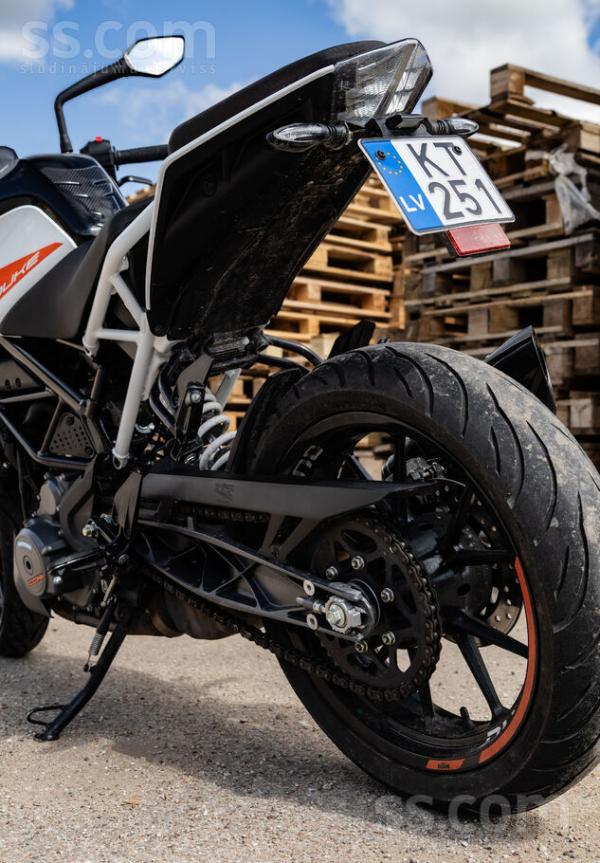 KTM Duke 2021 Jelgava, ar dzinēja tilpumu 0.39 L un nobraukumu 0 tūkst. km par 3200 €, foto 5 vietnē AUTOMOTO.COM.LV