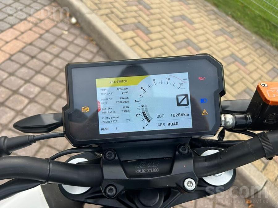 KTM Duke 2021 Ventspils, ar dzinēja tilpumu 0.37 L un nobraukumu 0 tūkst. km par 2900 €, foto 7 vietnē AUTOMOTO.COM.LV