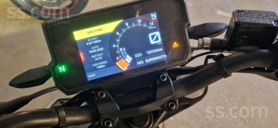 KTM Duke 2022 Rīga, ar dzinēja tilpumu 0.13 L un nobraukumu 0 tūkst. km par 2750 €, foto 3 vietnē AUTOMOTO.COM.LV
