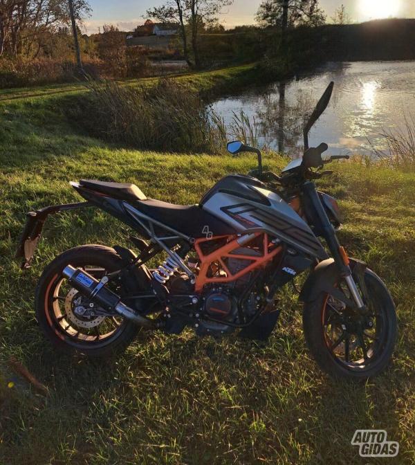 KTM Duke 2022 Viļņa, ar dzinēja tilpumu 0.13 L un nobraukumu 12 tūkst. km par 3900 €, foto 1 vietnē AUTOMOTO.COM.LV