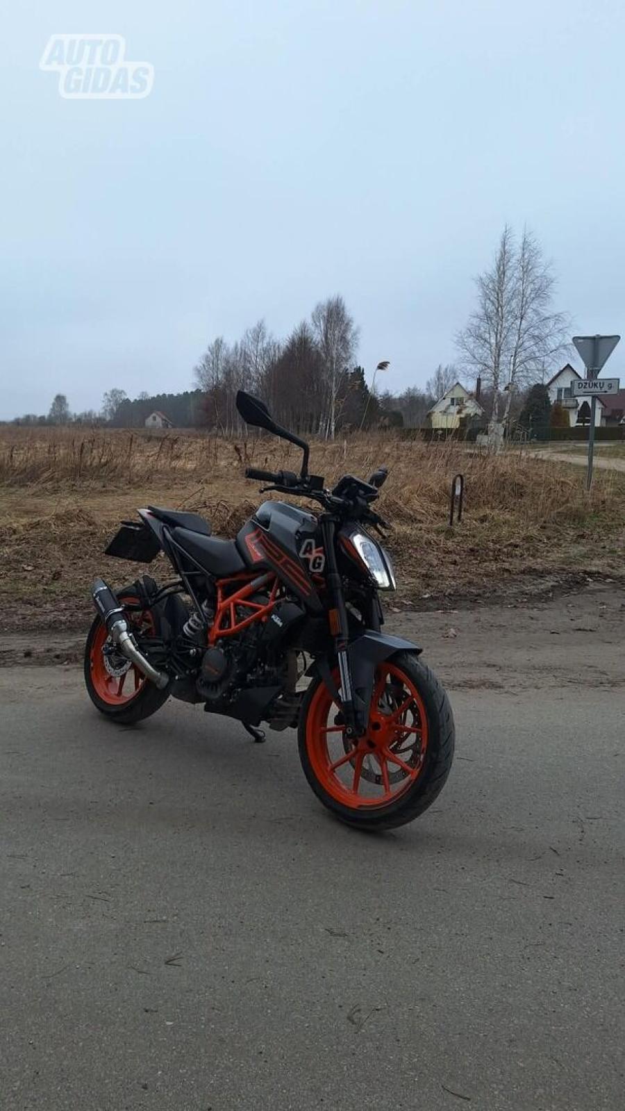 KTM Duke 2022 Šilutė, ar dzinēja tilpumu 0.13 L un nobraukumu 18 tūkst. km par 3000 €, foto 2 vietnē AUTOMOTO.COM.LV