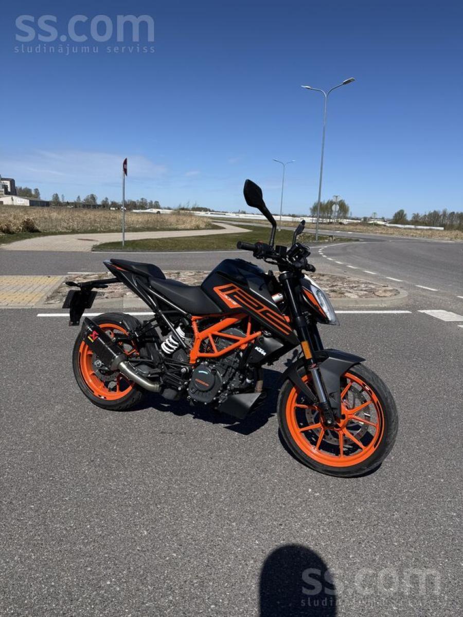 KTM Duke 2022 Bauska, ar dzinēja tilpumu 0.13 L un nobraukumu 0 tūkst. km par 3250 €, foto 1 vietnē AUTOMOTO.COM.LV