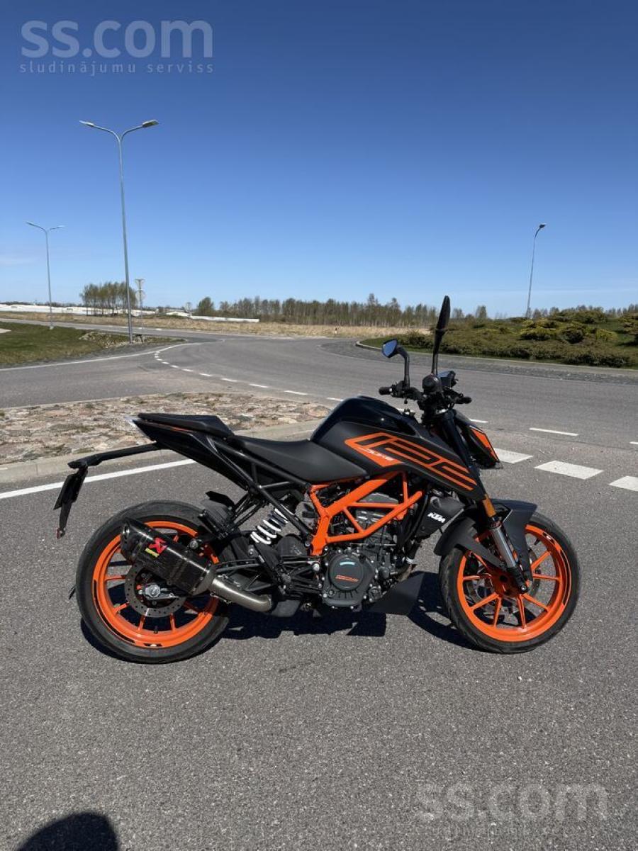 KTM Duke 2022 Bauska, ar dzinēja tilpumu 0.13 L un nobraukumu 0 tūkst. km par 3250 €, foto 3 vietnē AUTOMOTO.COM.LV