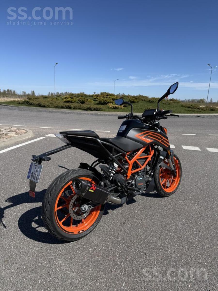 KTM Duke 2022 Bauska, ar dzinēja tilpumu 0.13 L un nobraukumu 0 tūkst. km par 3250 €, foto 8 vietnē AUTOMOTO.COM.LV