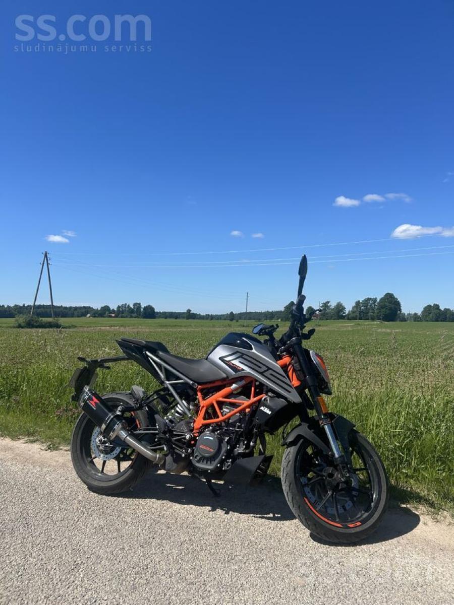 KTM Duke 2022 Valmiera, ar dzinēja tilpumu 0.13 L un nobraukumu 0 tūkst. km par 3800 €, foto 1 vietnē AUTOMOTO.COM.LV