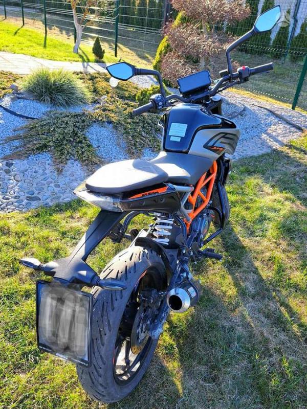 KTM Duke 2022 in Rokiskis, with an engine capacity of 0.13 L and mileage of 12 thousand km for 3900 €, photo 1 on AUTOMOTO.COM.LV