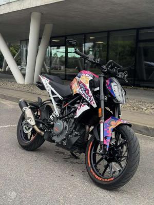 KTM Duke 2022 in Vilnius, with an engine capacity of 0.37 L and mileage of 3 thousand km for 3900 €, photo  on AUTOMOTO.COM.LV