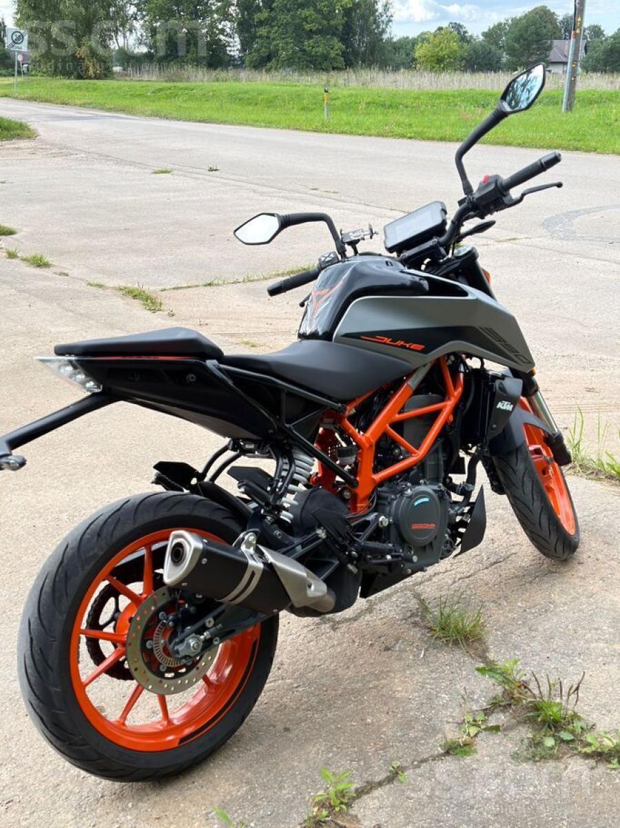KTM Duke 2022 in Ogre, with an engine capacity of 0.39 L and mileage of 0 thousand km for 4000 €, photo 5 on AUTOMOTO.COM.LV