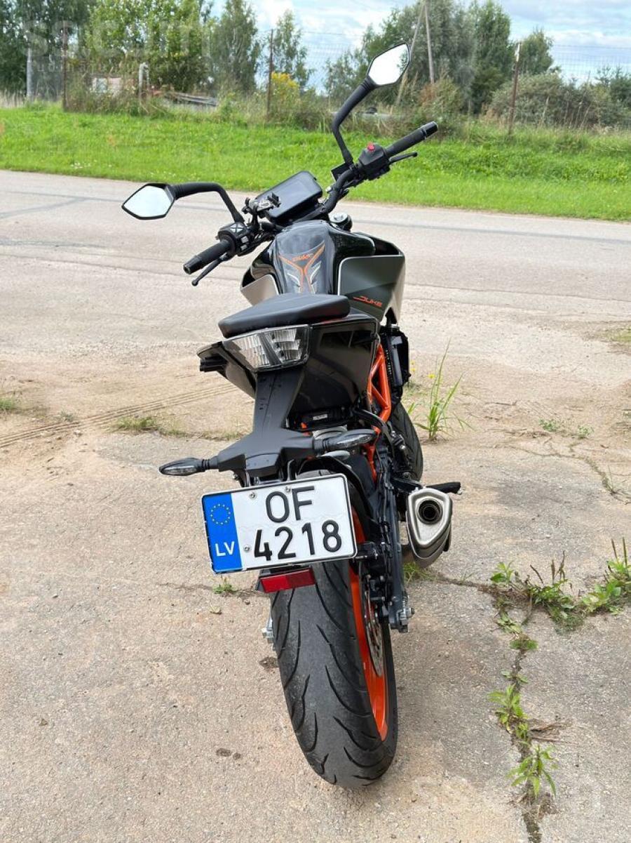 KTM Duke 2022 in Ogre, with an engine capacity of 0.39 L and mileage of 0 thousand km for 4000 €, photo 6 on AUTOMOTO.COM.LV