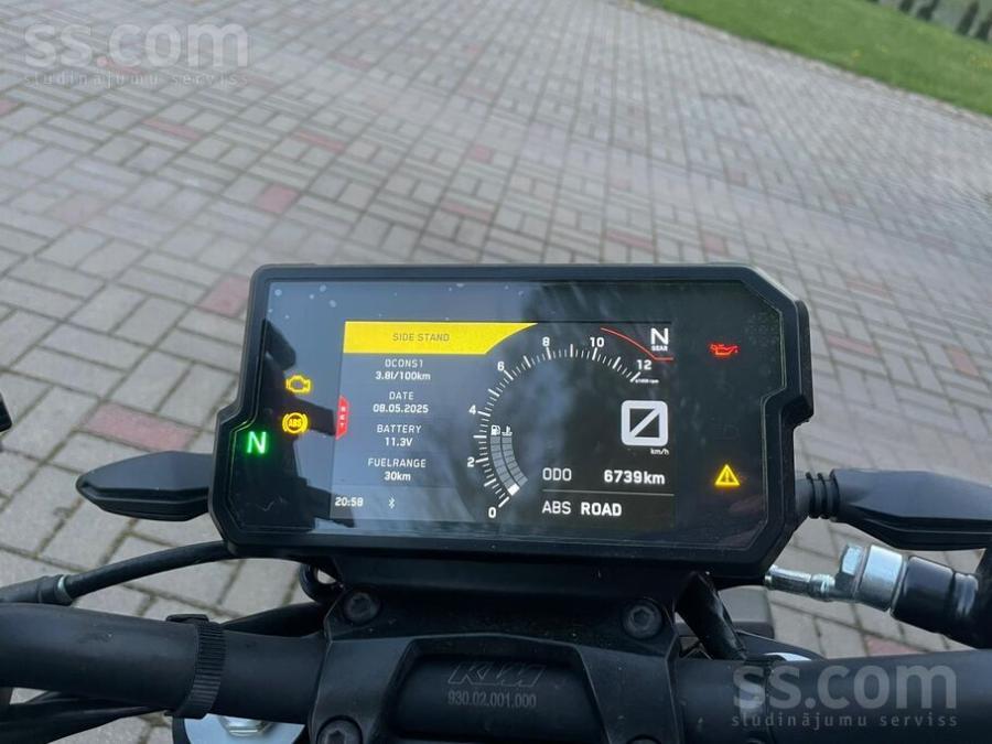 KTM Duke 2023 in Rezekne, with an engine capacity of 0.39 L and mileage of 0 thousand km for 4300 €, photo 6 on AUTOMOTO.COM.LV