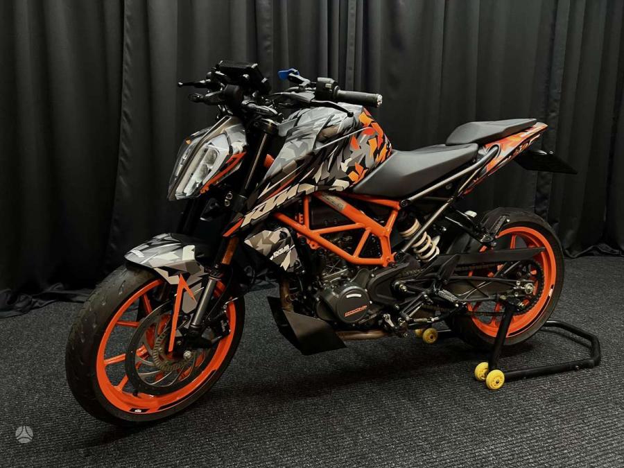 KTM Duke 2023 in Kaunas, with an engine capacity of 0.13 L and mileage of 10 thousand km for 3000 €, photo 1 on AUTOMOTO.COM.LV