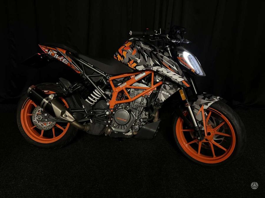 KTM Duke 2023 in Kaunas, with an engine capacity of 0.13 L and mileage of 10 thousand km for 3000 €, photo 4 on AUTOMOTO.COM.LV