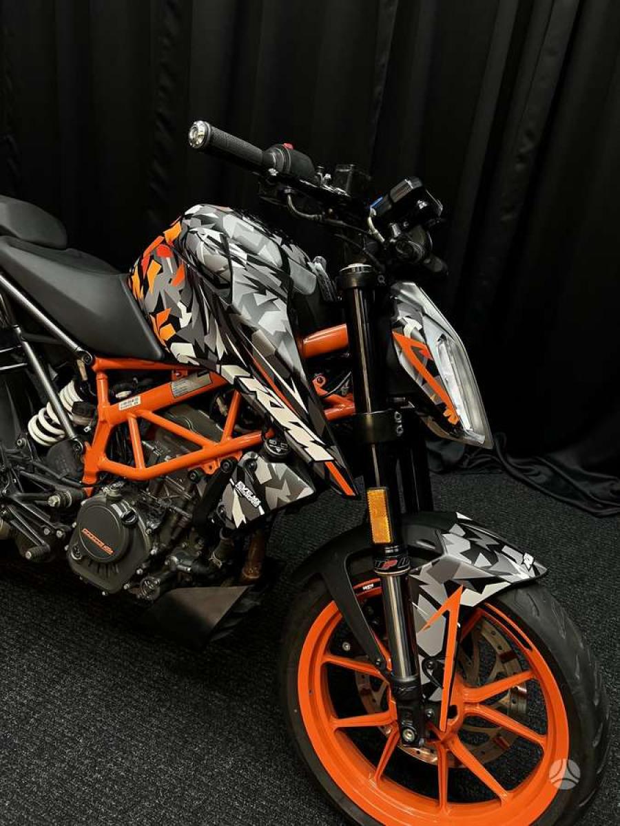 KTM Duke 2023 in Kaunas, with an engine capacity of 0.13 L and mileage of 10 thousand km for 3000 €, photo 7 on AUTOMOTO.COM.LV