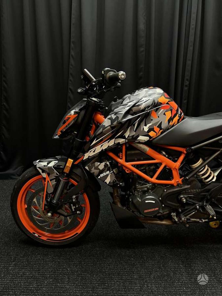 KTM Duke 2023 in Kaunas, with an engine capacity of 0.13 L and mileage of 10 thousand km for 3000 €, photo 8 on AUTOMOTO.COM.LV