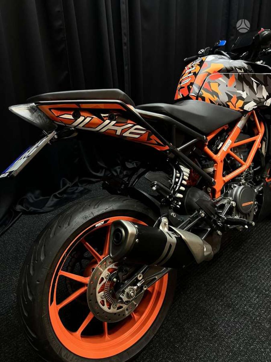 KTM Duke 2023 in Kaunas, with an engine capacity of 0.13 L and mileage of 10 thousand km for 3000 €, photo 12 on AUTOMOTO.COM.LV