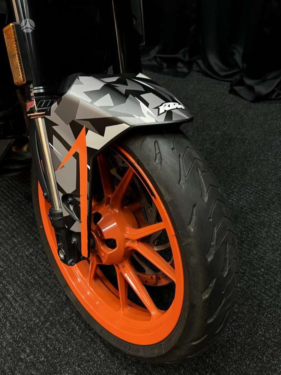 KTM Duke 2023 in Kaunas, with an engine capacity of 0.13 L and mileage of 10 thousand km for 3000 €, photo 18 on AUTOMOTO.COM.LV