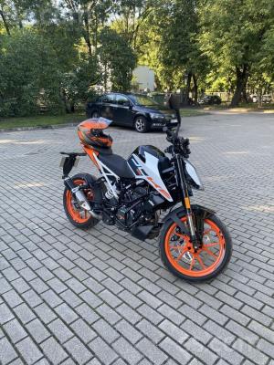 KTM Duke 2023 in Riga, with an engine capacity of 0.13 L and mileage of 0 thousand km for 3300 €, photo 3 on AUTOMOTO.COM.LV