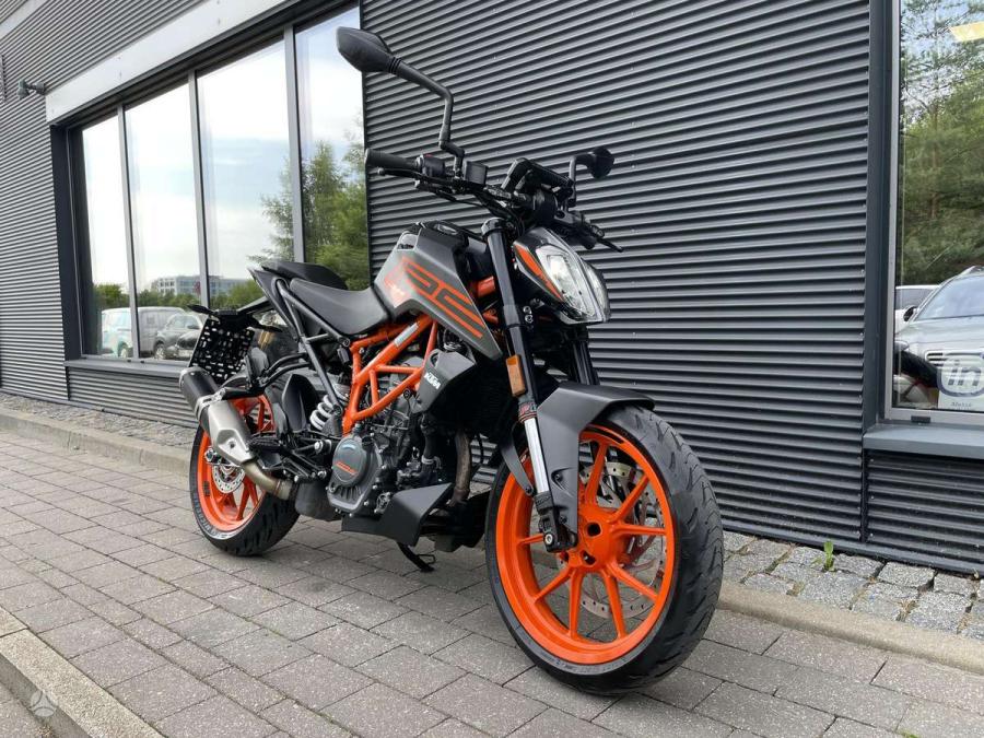 KTM Duke 2023 in Riga, with an engine capacity of 0.13 L and mileage of 9 thousand km for 3599 €, photo 7 on AUTOMOTO.COM.LV