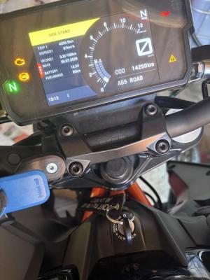 KTM Duke 2023 in Taurage, with an engine capacity of 0.13 L and mileage of 14 thousand km for 3700 €, photo 10 on AUTOMOTO.COM.LV