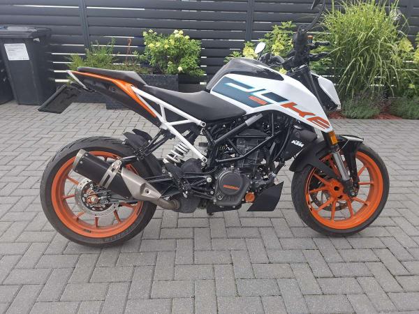 KTM Duke 2023 in Taurage, with an engine capacity of 0.13 L and mileage of 4 thousand km for 4100 €, photo 5 on AUTOMOTO.COM.LV