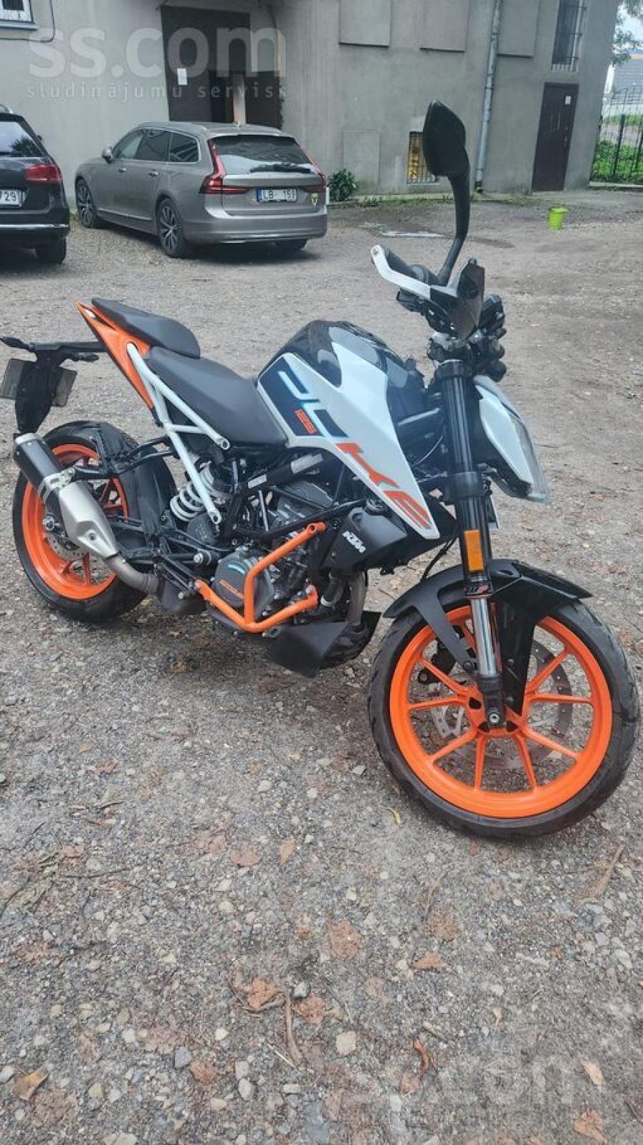 KTM Duke 2023 in Riga, with an engine capacity of 0.13 L and mileage of 0 thousand km for 3750 €, photo 1 on AUTOMOTO.COM.LV