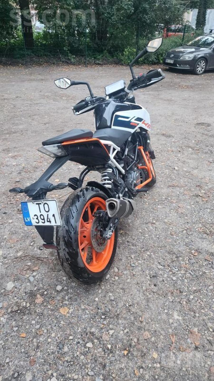 KTM Duke 2023 in Riga, with an engine capacity of 0.13 L and mileage of 0 thousand km for 3750 €, photo 5 on AUTOMOTO.COM.LV