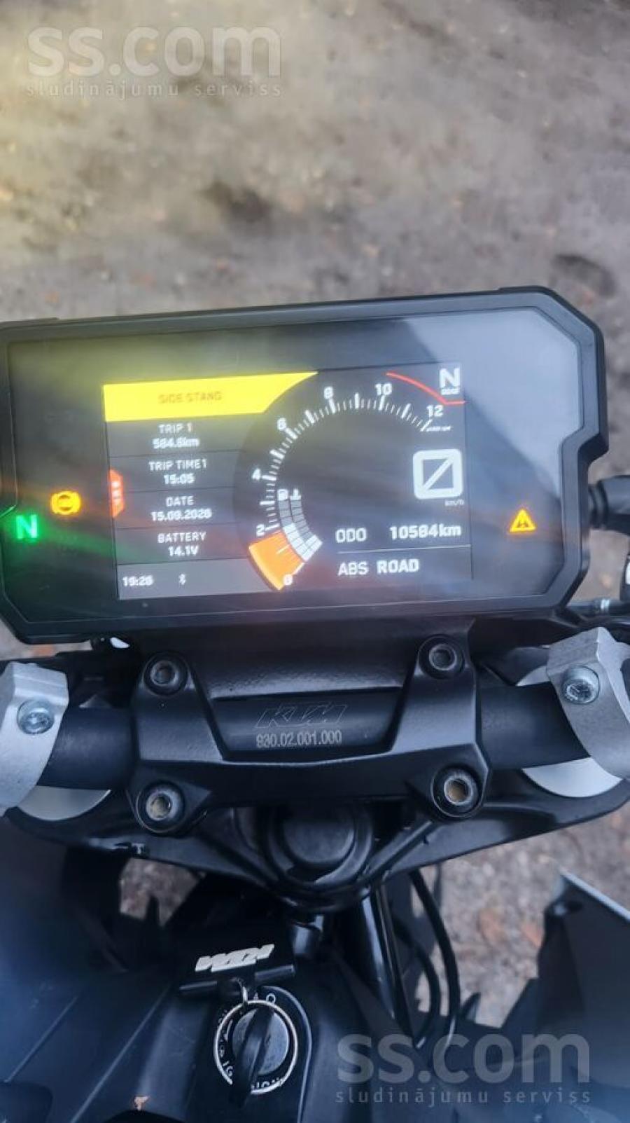KTM Duke 2023 in Riga, with an engine capacity of 0.13 L and mileage of 0 thousand km for 3750 €, photo 7 on AUTOMOTO.COM.LV