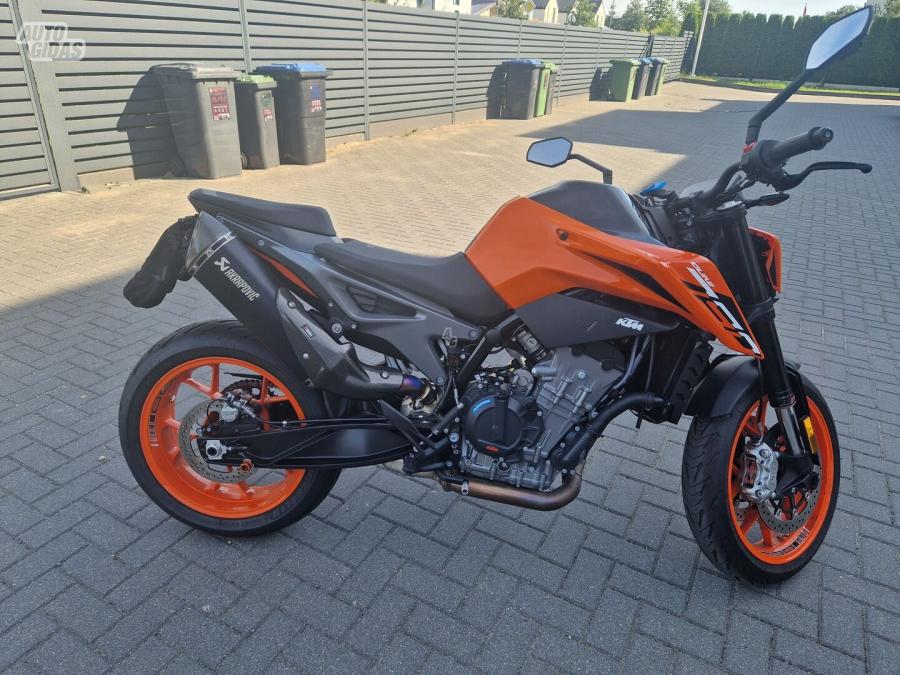 KTM Duke 2024 in Vilnius, with an engine capacity of 0.80 L and mileage of 5 thousand km for 6400 €, photo 5 on AUTOMOTO.COM.LV