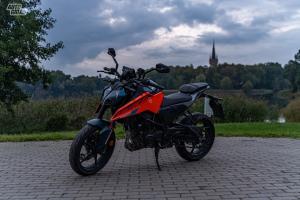 KTM Duke 2024 in Vilnius, with an engine capacity of 0.13 L and mileage of 8 thousand km for 3900 €, photo  on AUTOMOTO.COM.LV