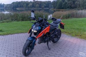KTM Duke 2024 in Vilnius, with an engine capacity of 0.13 L and mileage of 8 thousand km for 3900 €, photo 6 on AUTOMOTO.COM.LV