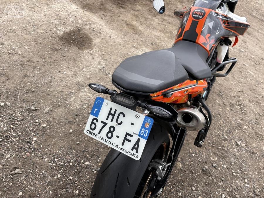 KTM Duke 2025 in Kelme, with an engine capacity of 0.79 L and mileage of 13 thousand km for 3830 €, photo 15 on AUTOMOTO.COM.LV