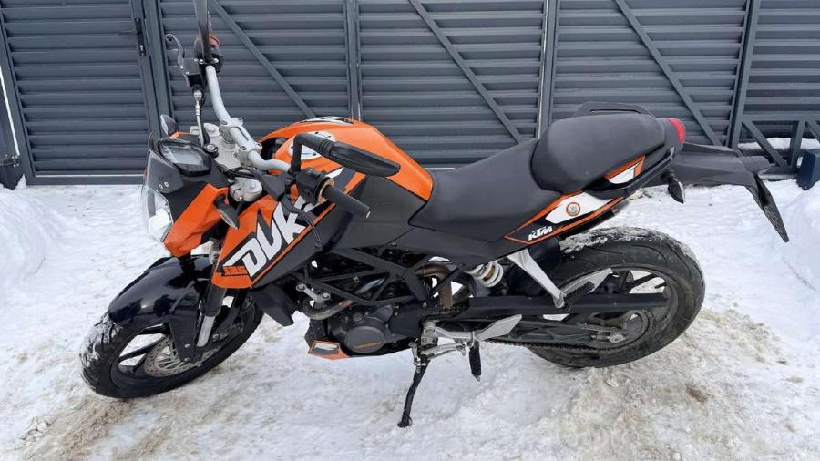 Oranžs KTM Duke 2012 Šauļi, ar dzinēja tilpumu 0.13 L un nobraukumu 18 tūkst. km par 2099 €, foto 2 vietnē AUTOMOTO.COM.LV