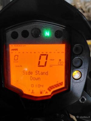 Orange KTM Duke 2012 in Marijampole, with an engine capacity of 0.13 L and mileage of 32 thousand km for 1460 €, photo 10 on AUTOMOTO.COM.LV
