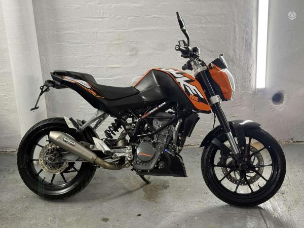 Oranžs KTM Duke 2015 Marijampole, ar dzinēja tilpumu 0.13 L un nobraukumu 25 tūkst. km par 1635 €, foto 10 vietnē AUTOMOTO.COM.LV
