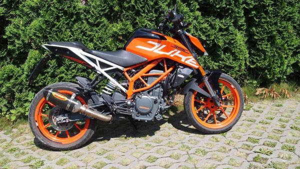 Oranžs KTM Duke 2017 Viļņa, ar dzinēja tilpumu 0.39 L un nobraukumu 26 tūkst. km par 2800 €, foto 5 vietnē AUTOMOTO.COM.LV