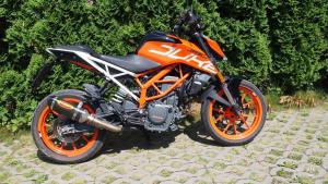 Oranžs KTM Duke 2017 Viļņa, ar dzinēja tilpumu 0.39 L un nobraukumu 26 tūkst. km par 2800 €, foto 6 vietnē AUTOMOTO.COM.LV