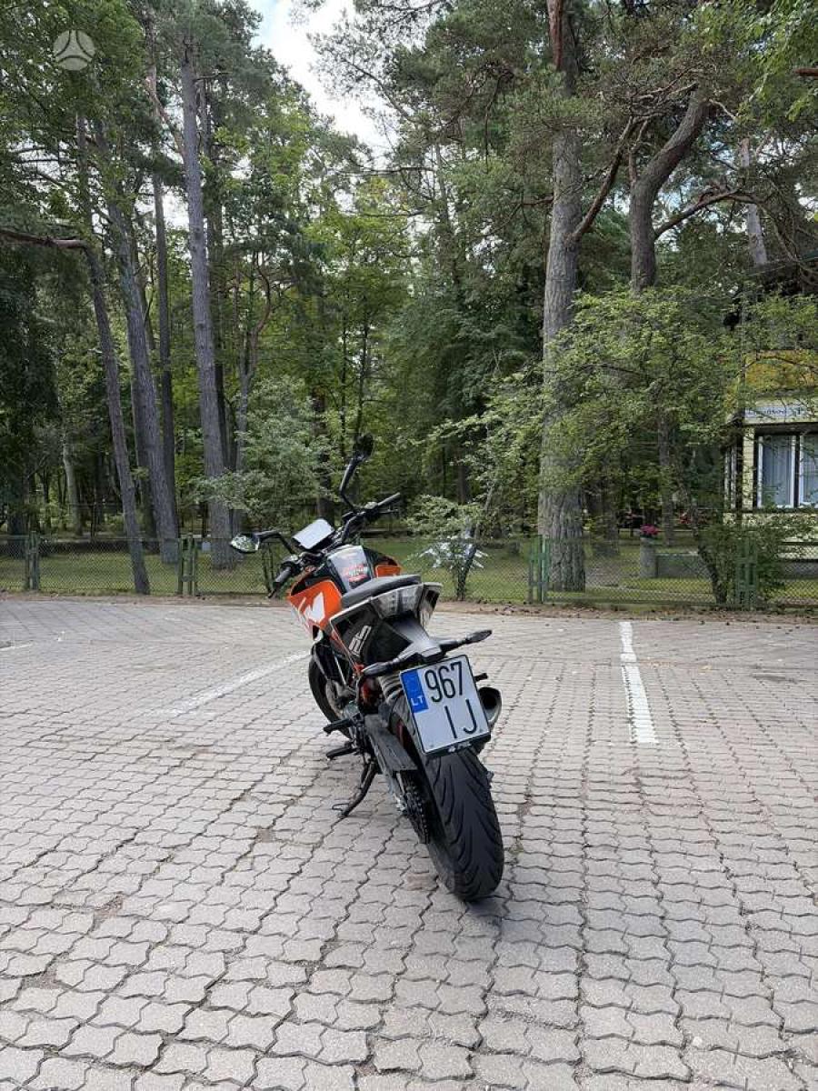 Oranžs KTM Duke 2018 Kretinga, ar dzinēja tilpumu 0.13 L un nobraukumu 26 tūkst. km par 2300 €, foto 11 vietnē AUTOMOTO.COM.LV