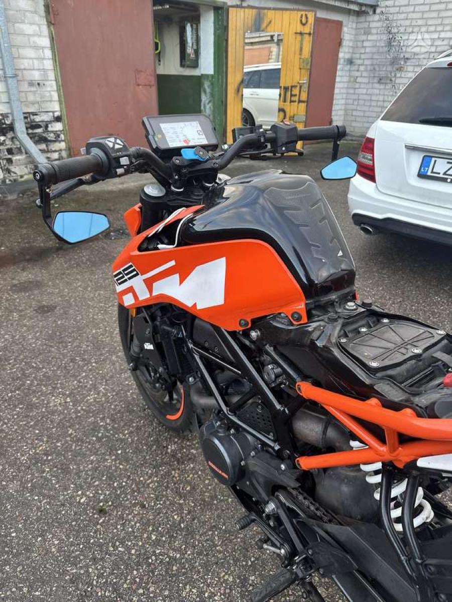 Oranžs KTM Duke 2020 Kauņa, ar dzinēja tilpumu 0.13 L un nobraukumu 27 tūkst. km par 2700 €, foto 6 vietnē AUTOMOTO.COM.LV
