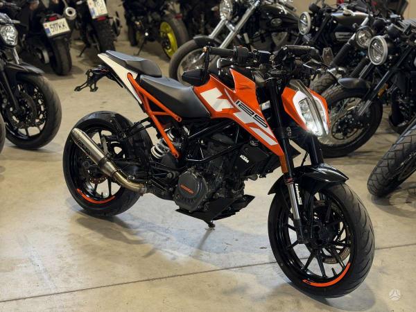 Orange KTM Duke 2020 in Siauliai, with an engine capacity of 0.13 L and mileage of 21 thousand km for 2550 €, photo 1 on AUTOMOTO.COM.LV