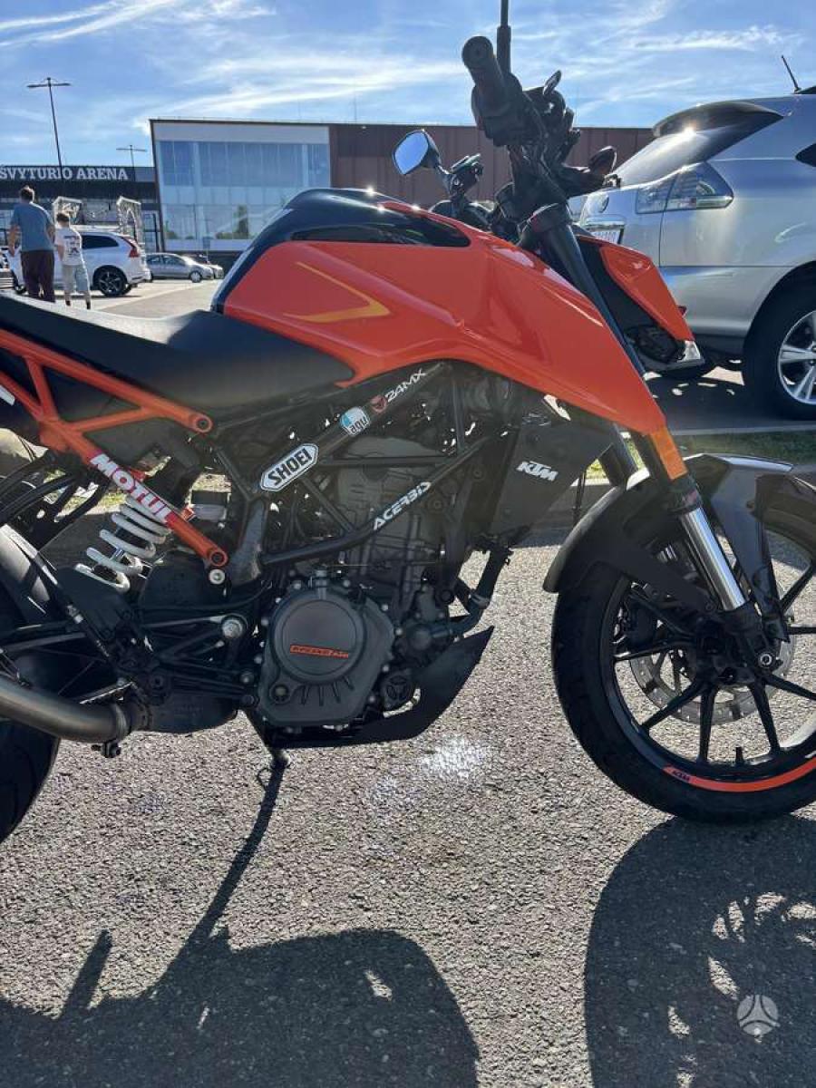 Oranžs KTM Duke 2020 Klaipėda, ar dzinēja tilpumu 0.13 L un nobraukumu 26 tūkst. km par 2500 €, foto 8 vietnē AUTOMOTO.COM.LV