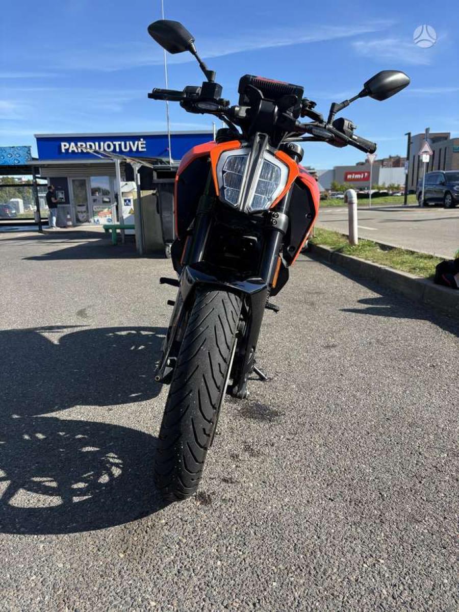 Oranžs KTM Duke 2020 Klaipėda, ar dzinēja tilpumu 0.13 L un nobraukumu 26 tūkst. km par 2500 €, foto 9 vietnē AUTOMOTO.COM.LV