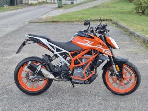 Oranžs KTM Duke 2021 Viļņa, ar dzinēja tilpumu 0.39 L un nobraukumu 21 tūkst. km par 3600 €, foto 3 vietnē AUTOMOTO.COM.LV
